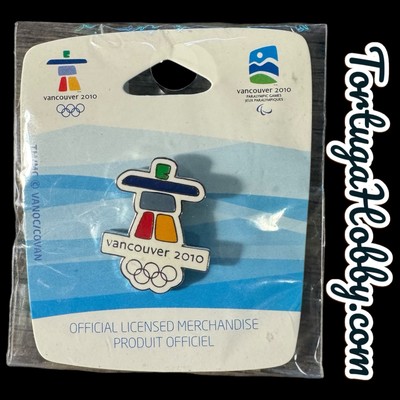 2010 Vancouver Offical Olympic Pin - Cut Out Logo - Vintage Pin - Over ...