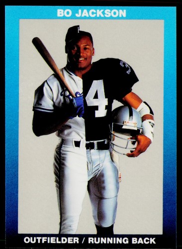 Bo Jackson Football/ Baseball Promo Card #NNO | eBay