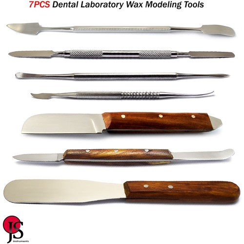 Dental Laboratory Wax Modeling Tools Carvers Mixing Alginate Spatula ...