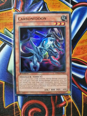 DRLG-en022 Carboneddon Unltd Ed (MINT/NM) Super Rare Yu-Gi-Oh! 1ST ...