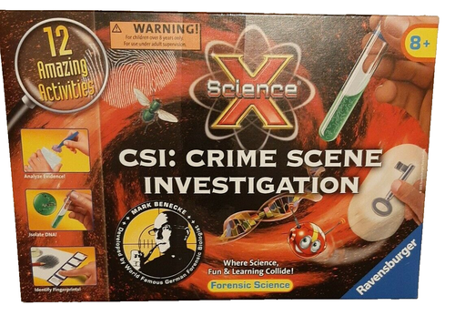 Ravensburger - CSI: Crime Scene Investigation - SCIENCE TOY Play - Open ...