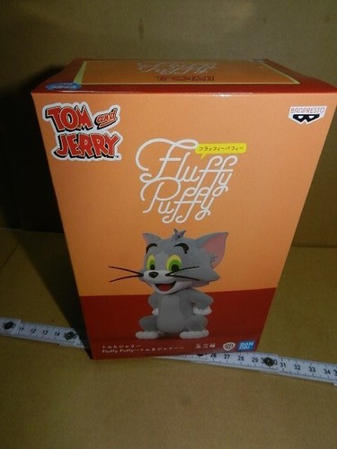 Fluffy Puffy Tom and Jerry Tom Figure Warner Brothers 2021 Authentic ...