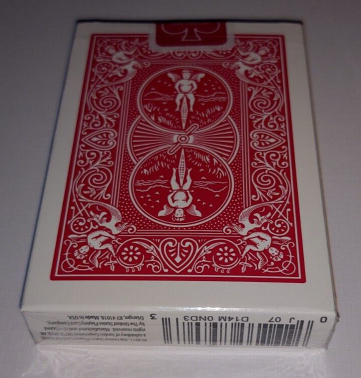 Bicycle Red Masters Edition Rider Back Playing Cards 2011 RED Seal Deck ...