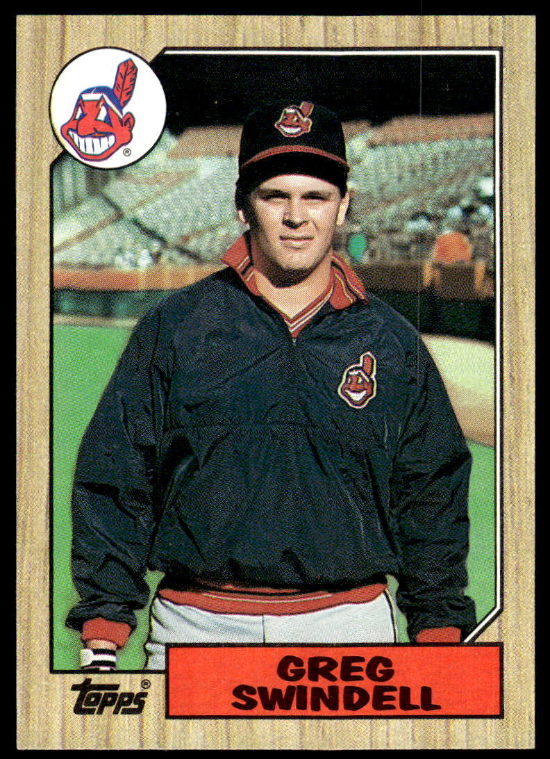 1987 Topps #319 Greg Swindell used | eBay