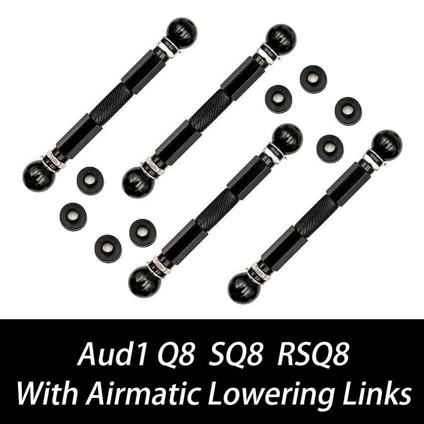 For Audi Q8 SQ8 RSQ8 Q8 E-tron Adjustable AIR Ride SUSPENSION LOWERING ...