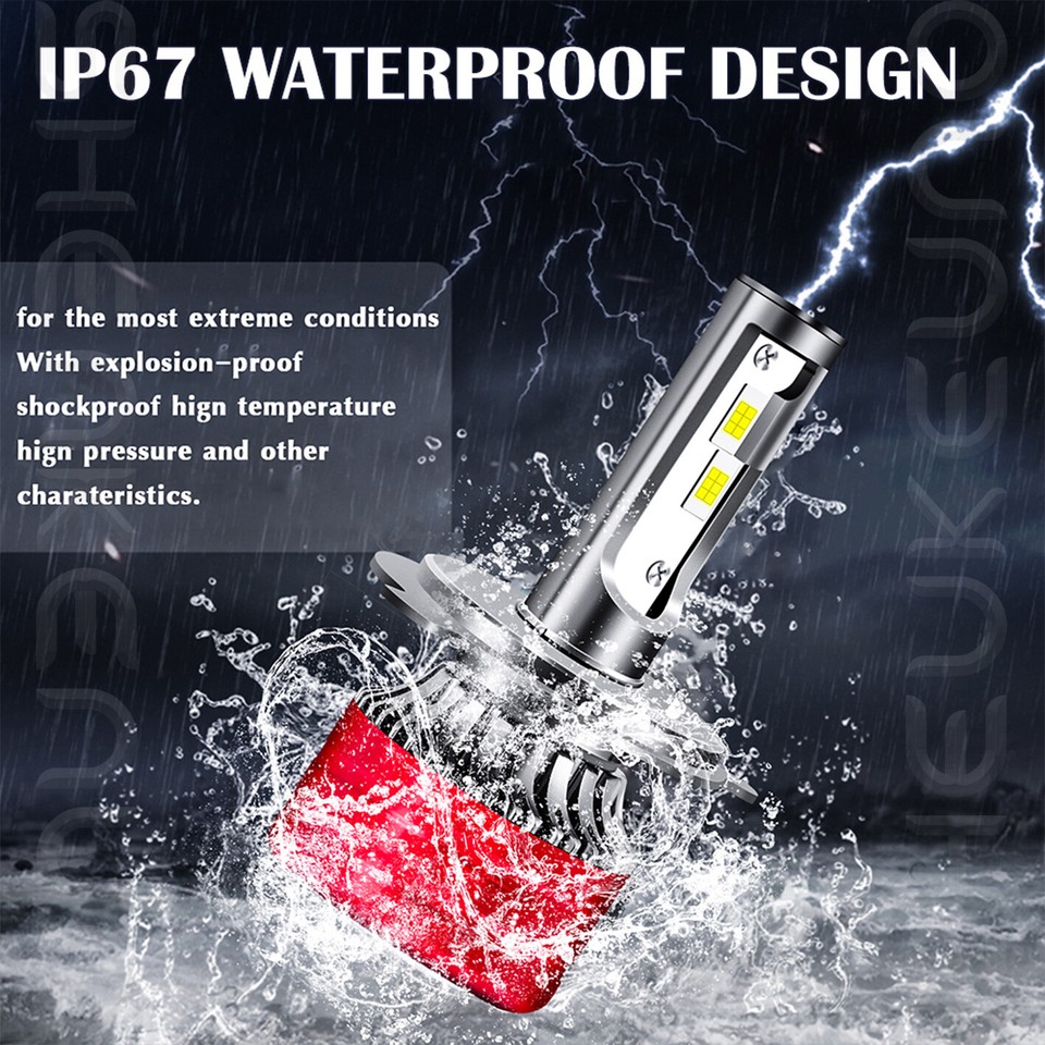 Pair 7x6inch Led Headlights FIT Chevy Express 1500 2500 3500 Astro ...