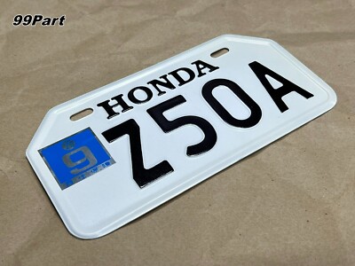 Monkey 50 Z50A Z50 A MONKEYBIKE MINIBIKE HM LICENSE PLATE ( 210mm x ...