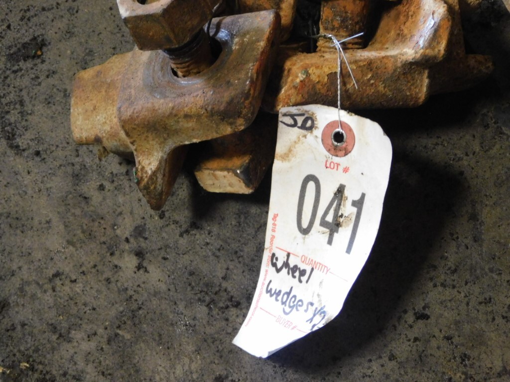 (2) John Deere 4430 Tractor Wheel Wedges Tag #041cubby | eBay