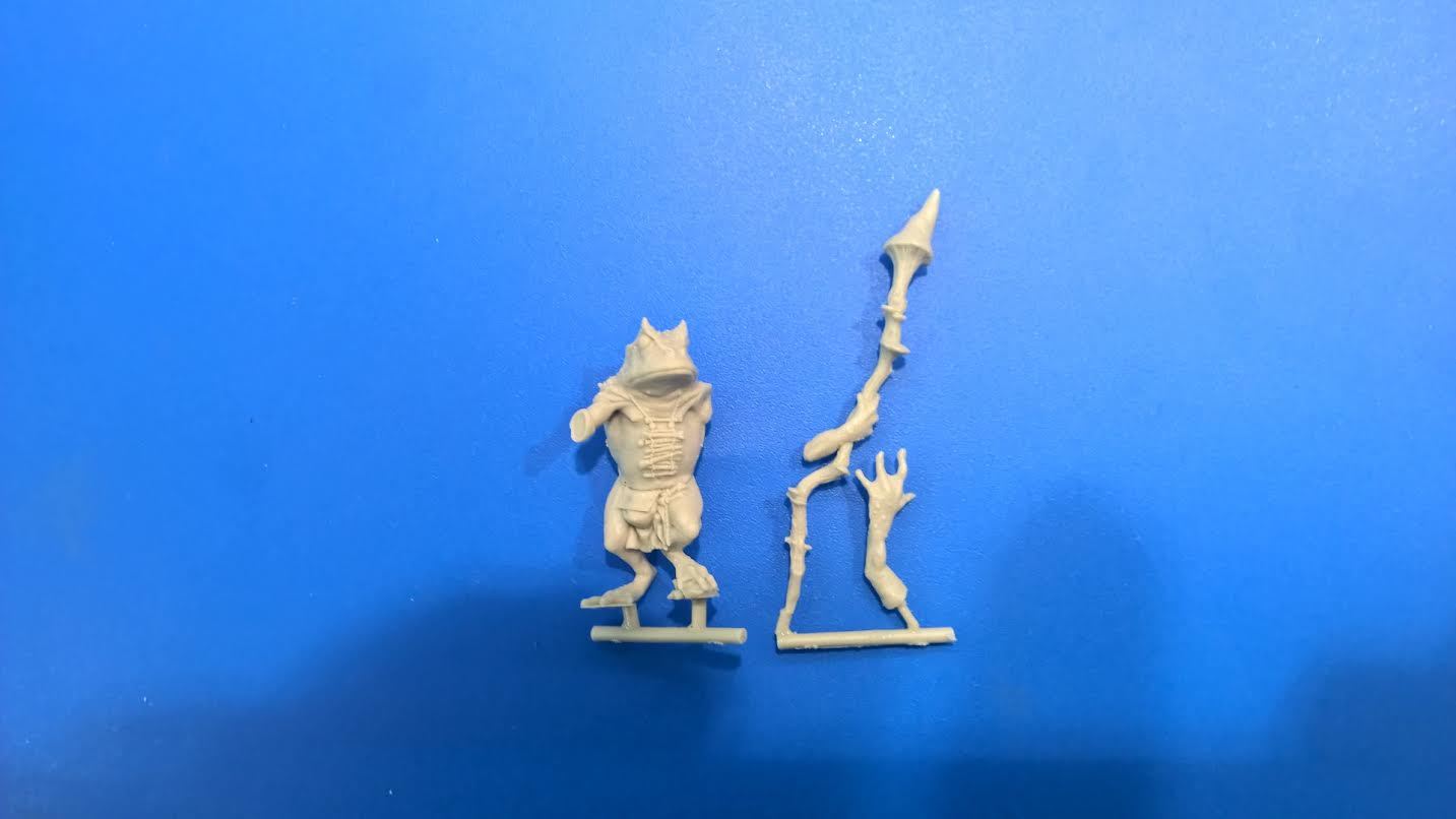 Ouroboros F01 Hypno [54mm] (Fey) Frog Mage Frogman Shaman Druid Hero ...