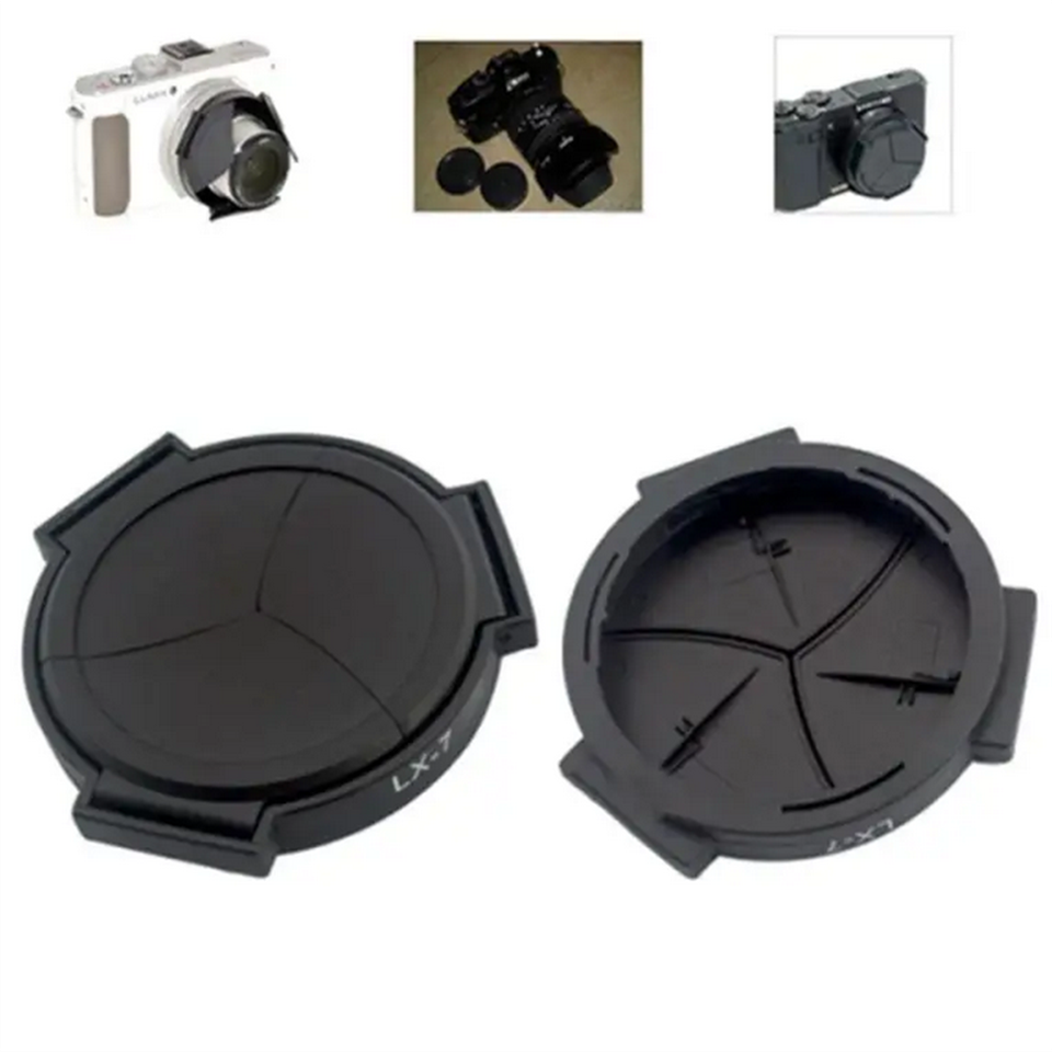 Auto Retractable Lens Cap Self Open & Close Cover For Panasonic DMC-LX7 ...