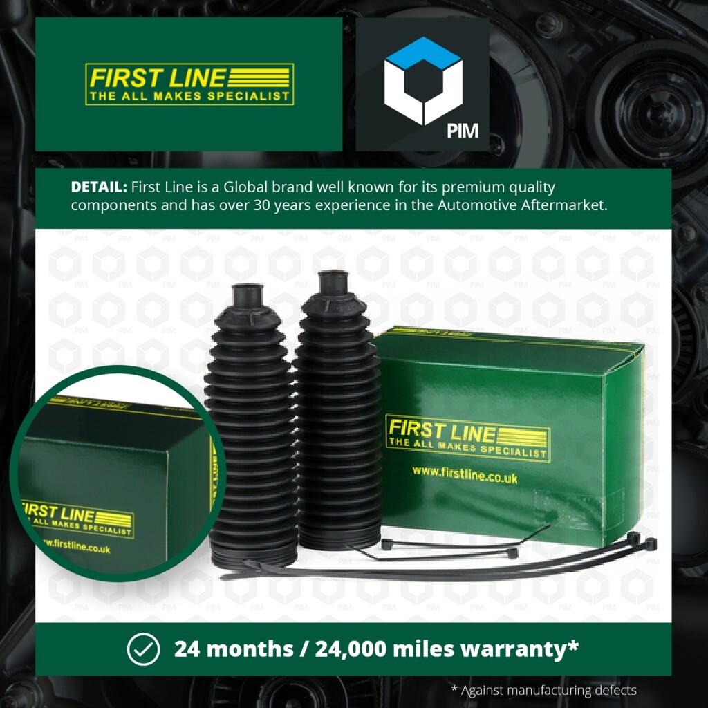 First+Line+FSG3490+Steering+Rack+Boot+Kit for sale online | eBay