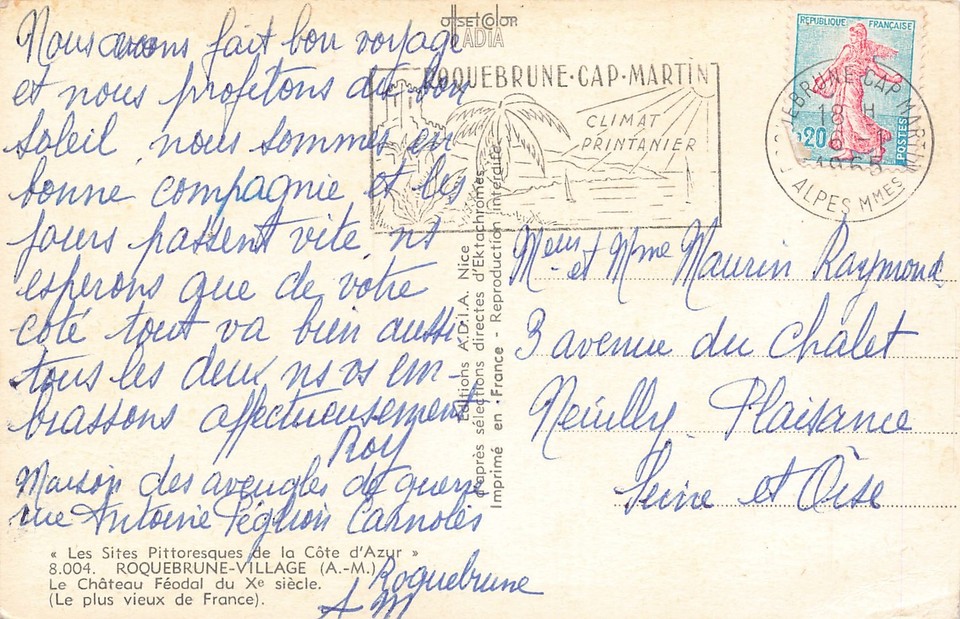 06-ROQUEBRUNE VILLAGE-N T5245-G/0053 | eBay