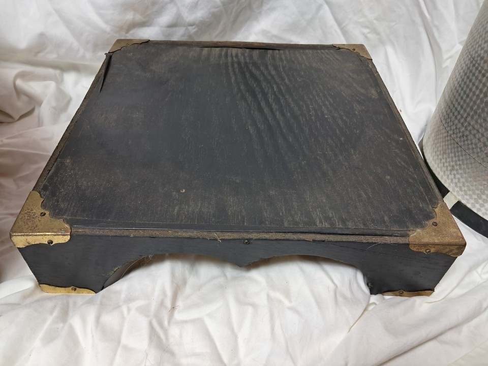Vintage Large SQUARE CIRCLE, MAGIC TRICK 15 inches tall w/ base 12x12 ...
