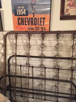 Beds & Bedroom Sets - Antique Cast Iron Bed