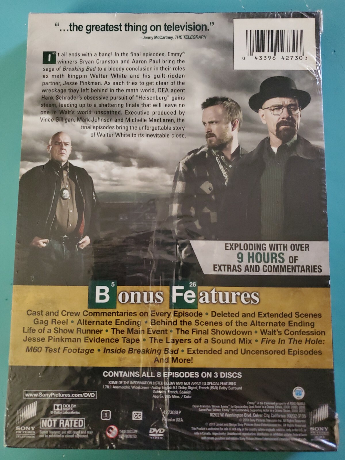 Breaking Bad Final Season Dvd