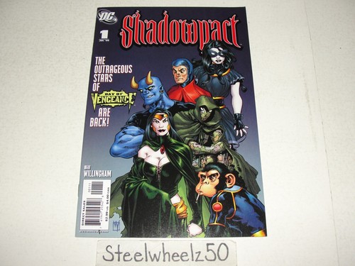 Shadowpact #1 Comic DC 2006 Detective Chimp Ragman Blue Devil Bill ...