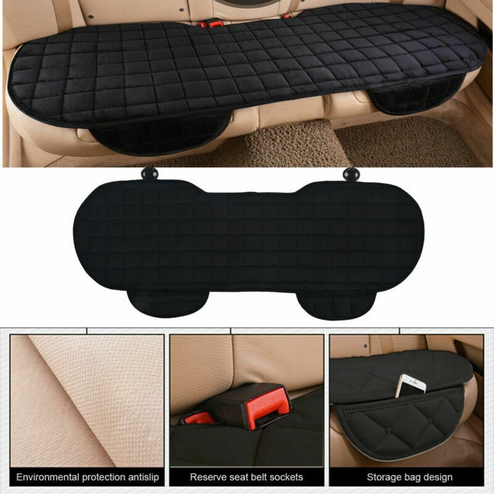 Car Universal Rear Back Row Car Seat Cover Protector Mat Auto Chair ...