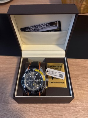 Martyn Line CHRONOGRAPH 1/100 SECONDS TACHYMETER COD.75 | eBay