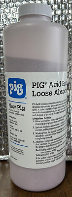 PIG Acid ENCAPSULATING/ Neutralizing Loose Absorbent | eBay