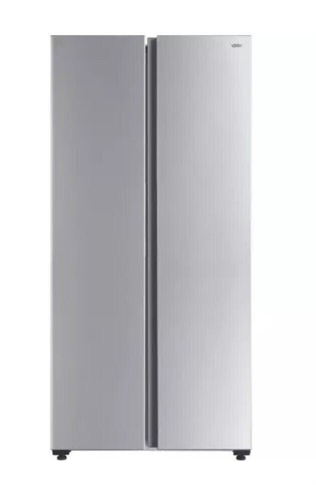 Logik 460L Slim American-Style Fridge Freezer - Inox (LESSBSX22) for ...