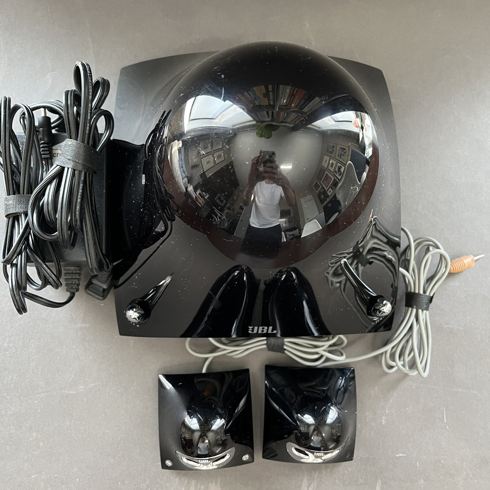 JBL Creature ii Black Powered Speaker & Subwoofer System SEE DESC | eBay