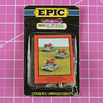 Epic 40K Imperial Guard Deathstrike Missile Launcher - Metal OOP Games ...