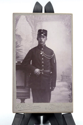 CDV Carte de Visite Army Soldier Scandinavia | eBay
