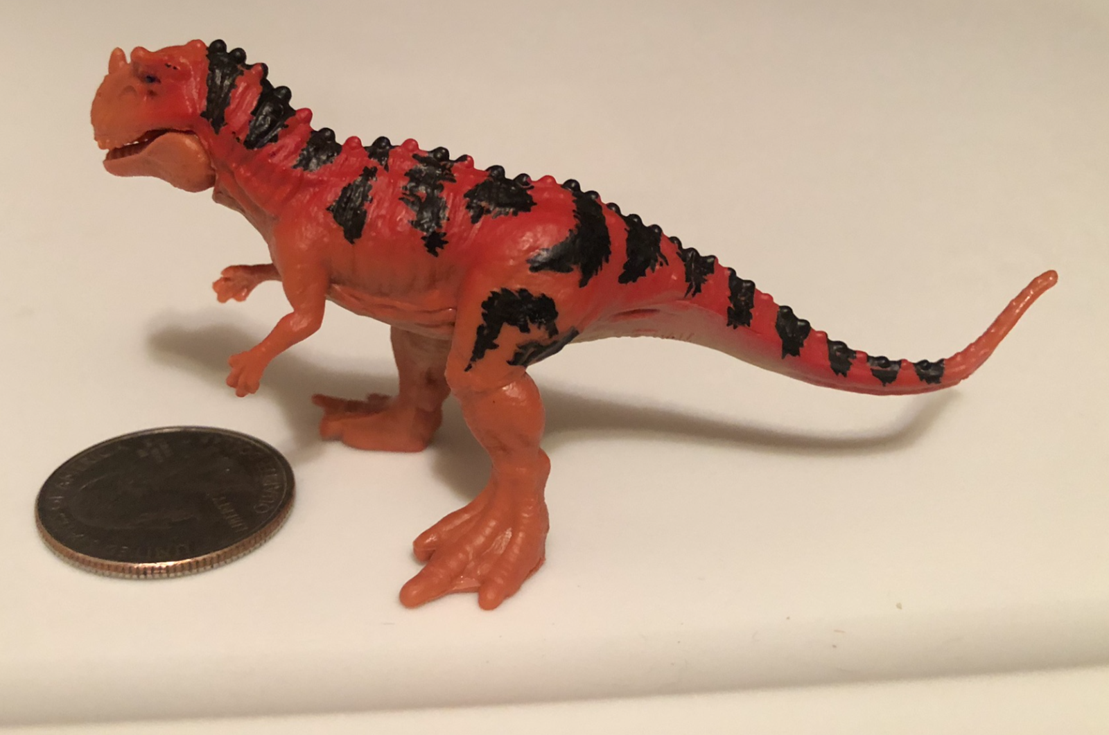Jurassic World Mini Action Dino Ceratosaurus Red Black Stripes | eBay