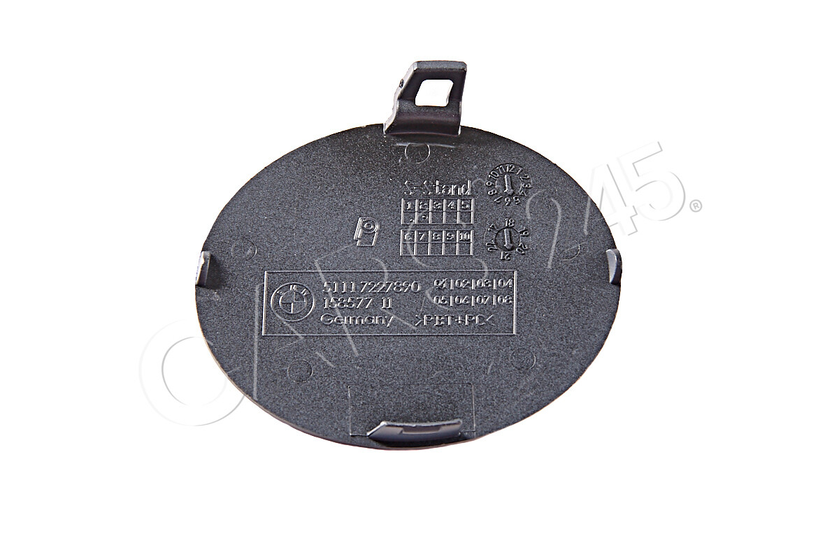 Genuine BMW E92N E93N Bumper Tow Hook Eye Cap Cover Primed OEM ...