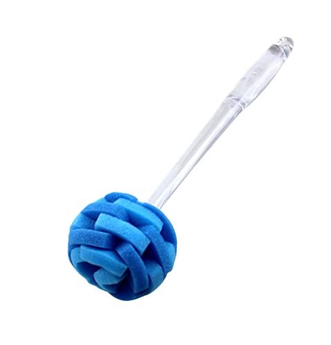 Wand Sponge Brush for Washing Glasses Glass Cleaner Sponge Puff Dish ...