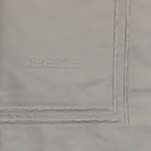Frette Italy Solid White Trim Embroidered Pillow Case 22' x 28" One ...