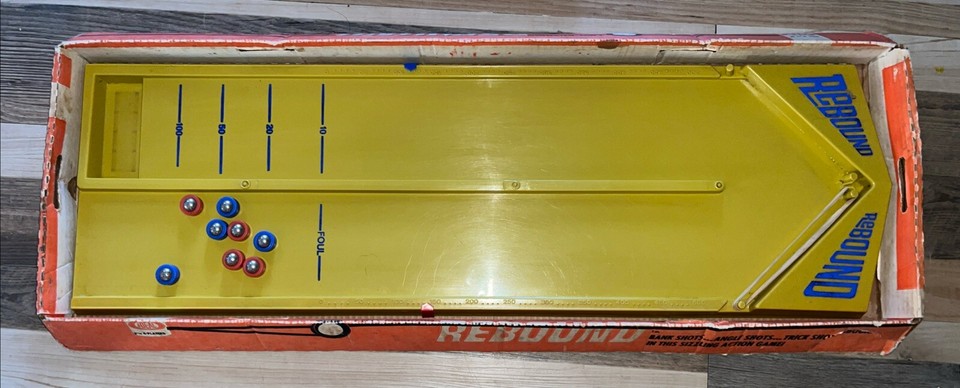 Vintage Rebound Game Original 1970 Two Cushion by Ideal Toy Corp ...