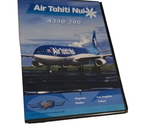 Just Planes Cockpit Flight Simulation Air Tahiti Nui DVD Airport NEW ...
