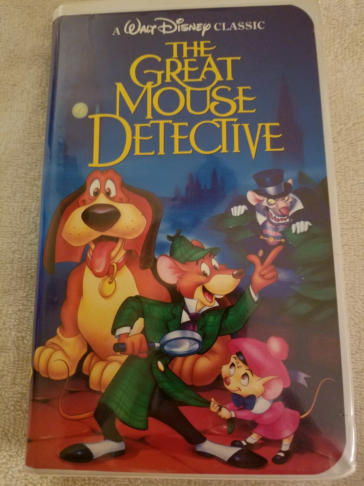 The Great Mouse Detective Vhs 1992