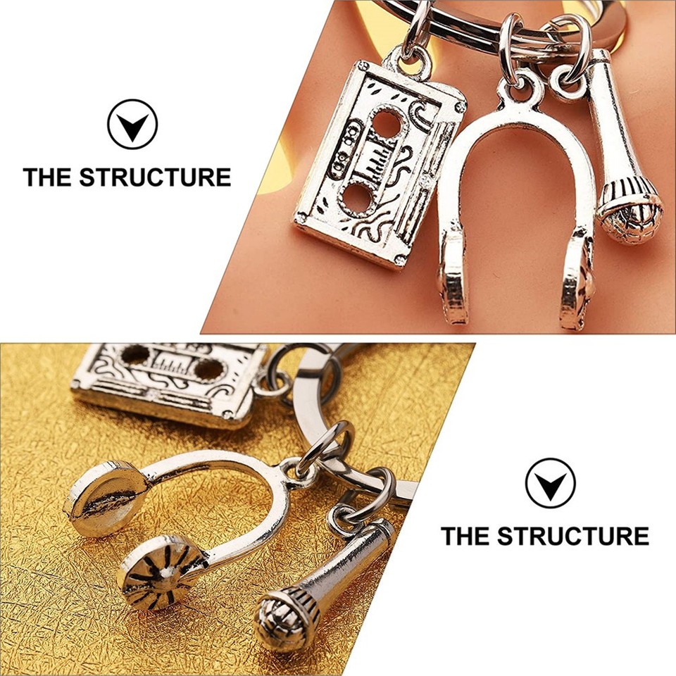 1pc Funny Key Chain Bag Keys Hanging Pendant Decorative Keychain ...