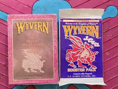 WYVERN The Game Of Dragons Limited Edition Starter Deck And Booster ...