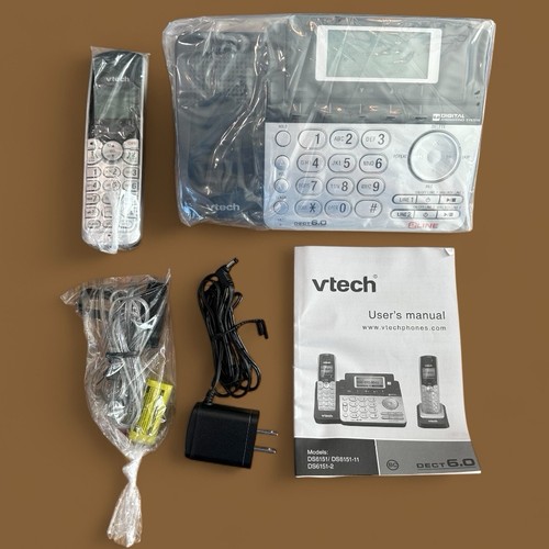 Vtech 2-Line Cordless Digital Answering System with Caller ID/Waiting ...