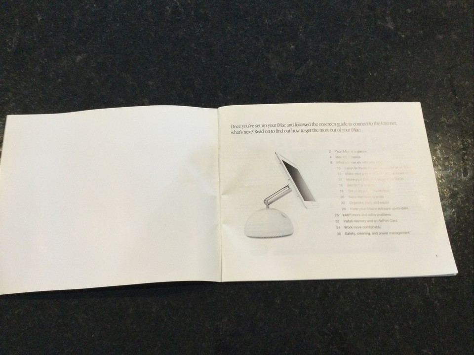 iMAC User's Guide Handbook | 1999 | eBay