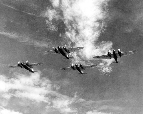 MARTIN B-12 BOMBER FORMATION 11x14 SILVER HALIDE PHOTO PRINT | eBay