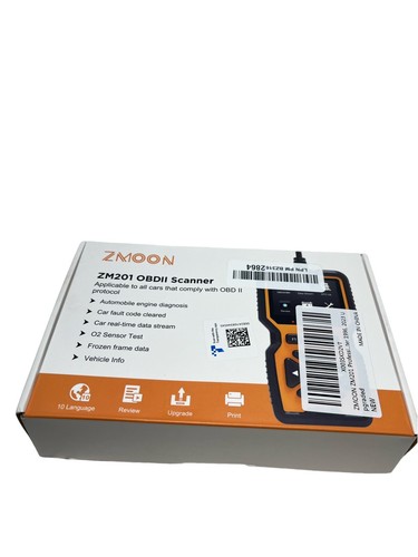ZMOON ZM201 Professional OBD2 Scanner Diagnostic Tool Enhanced Check ...