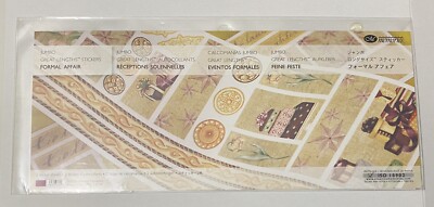 Creative Memories Stickers FORMAL AFFAIR Jumbo Great Length Stickers ...