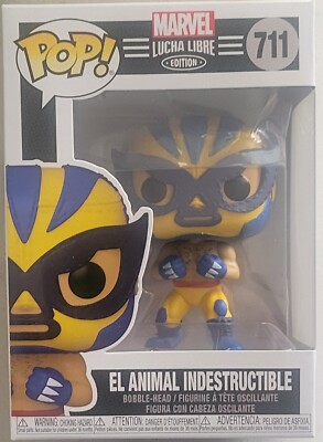 Marvel Corps Exclusive El Animal Indestructible Lucha Libre funko pop ...