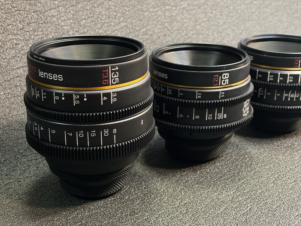 ARRI PL Rehouse Set Cine Lenses PL: Jupiter 9, 37A, Helios 44-2, Mir-1V ...