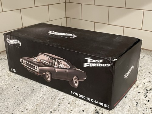 1:18 VERY RARE HOTWHEELS ELITE THE FAST AND THE FURIOUS DODGE CHARGER ...