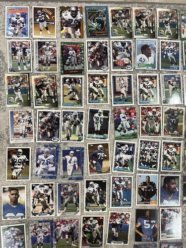 230 Total 90s Seattle Seahawks Football Cards. Topps Pacific Pro Set ...
