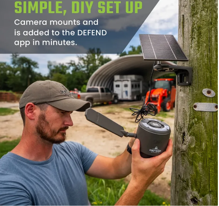 New Tactacam Defend 360 Cellular Security Camera DFD-PTZ01 | eBay