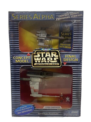 Star Wars Micro Machines Series Alpha Concept and X-Wing Star Fighter ...
