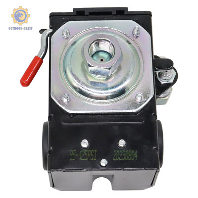95-125 Psi 240V Air Compressor Pressure Switch Heavy Duty Air Pressure ...