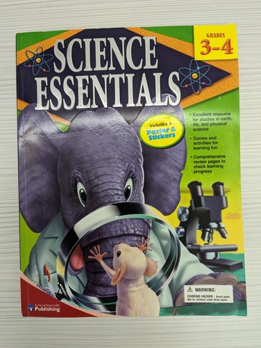 SCIENCE ESSENTIALS, GRADES 3-4 By School Specialty Publishing, New | eBay