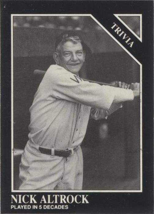 1991 The Sporting News Conlon Collection - Nick Altrock #226 (RC) for sale online | eBay